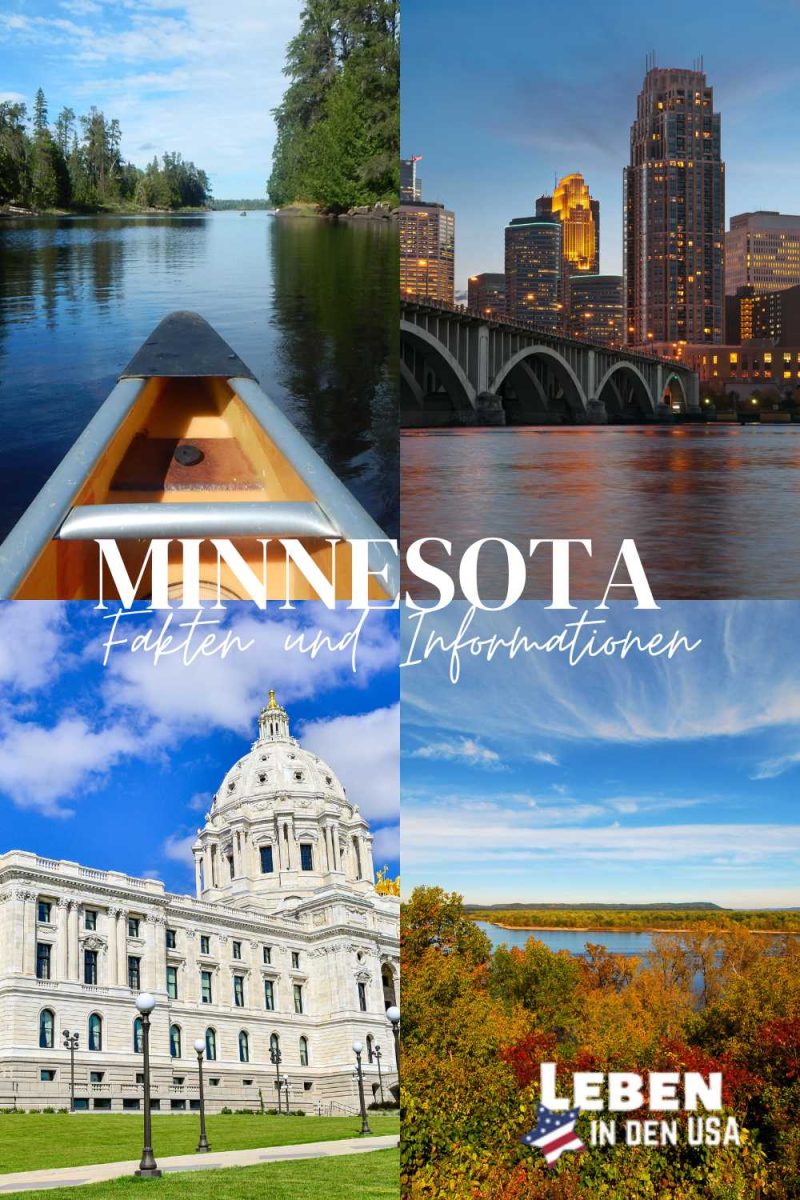 Minnesota 10000 Seen im Norden der USA